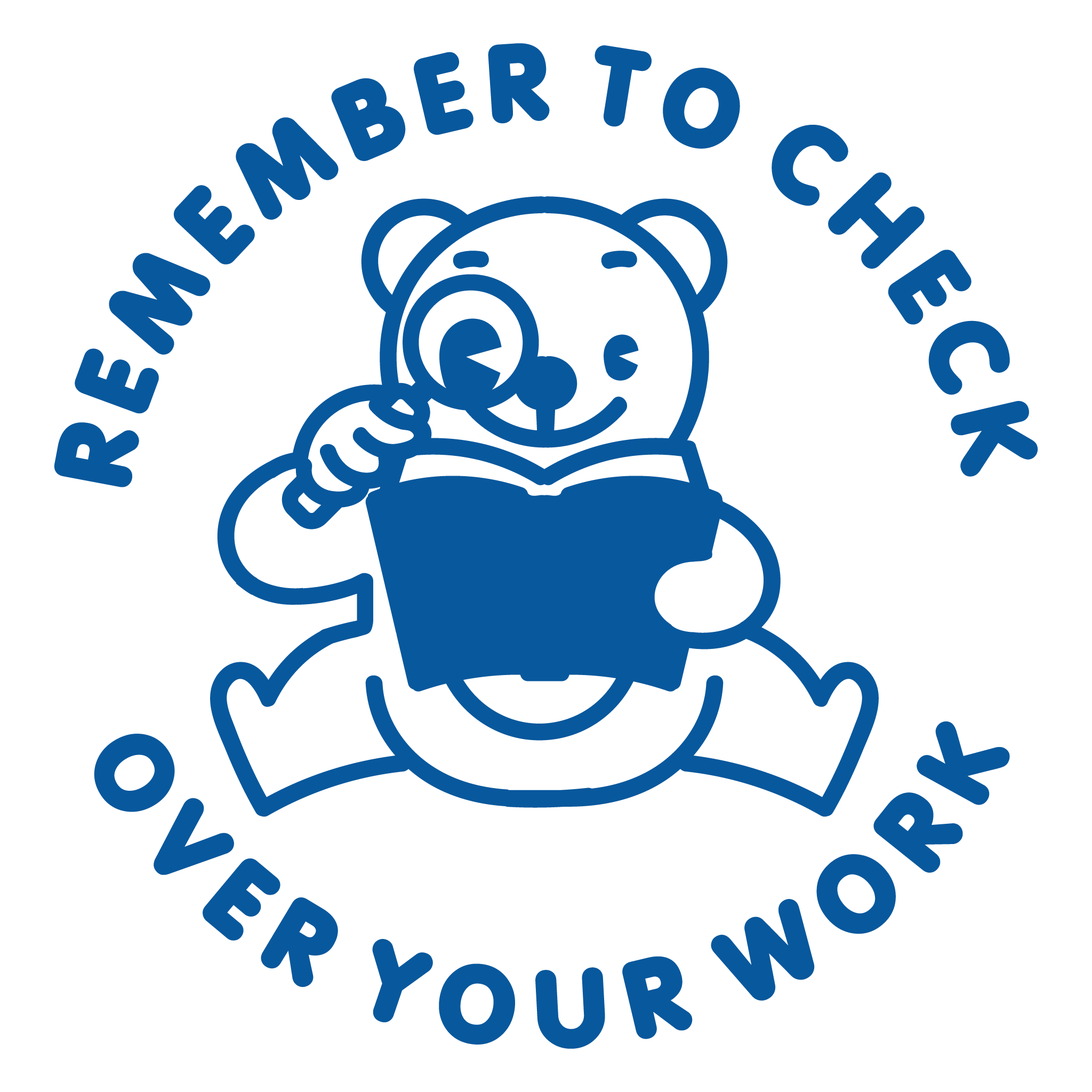 CHECK OVER YOUR WORK STAMP – www.theteacherstoolbox.com.au