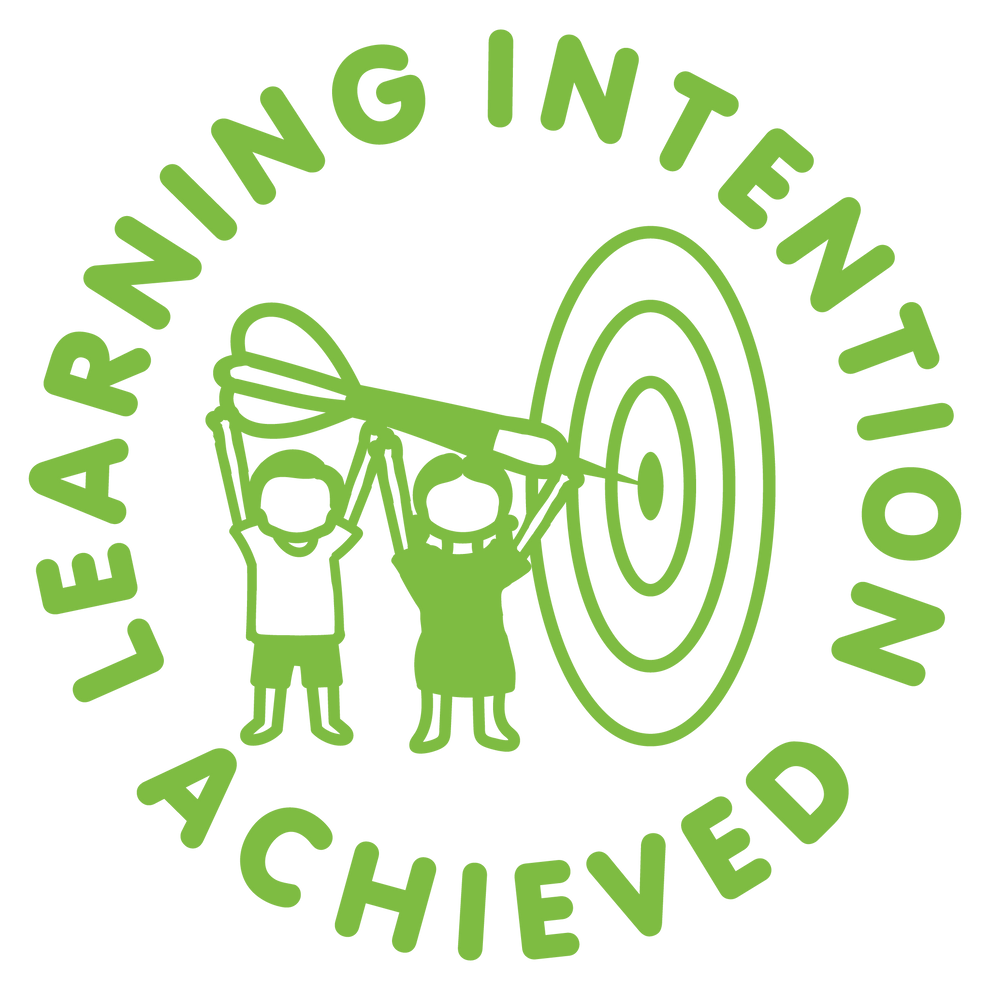 LEARNING INTENTION ACHIEVED STAMP – www.theteacherstoolbox.com.au