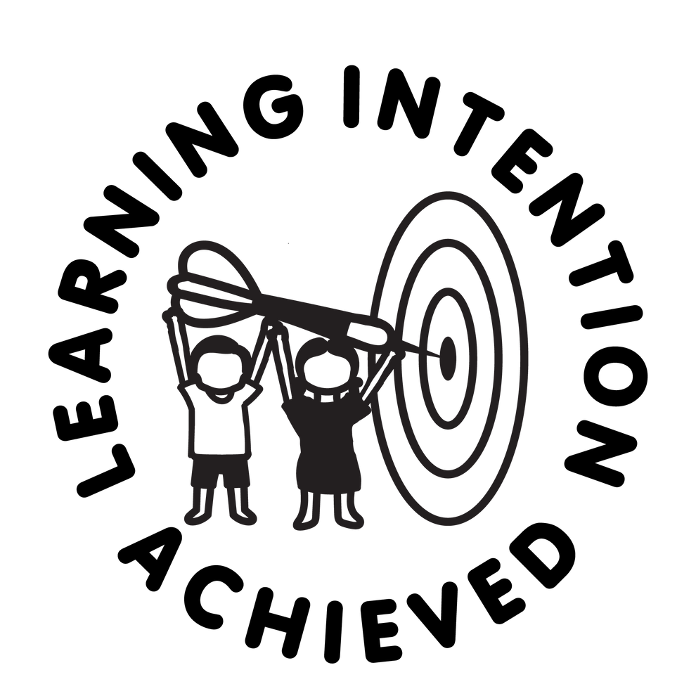 LEARNING INTENTION ACHIEVED STAMP – www.theteacherstoolbox.com.au